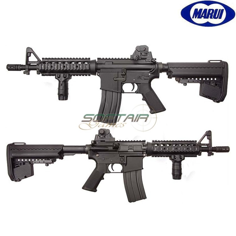 Electric Rifle M4 Cqbr Black Recoil Shock Tokyo Marui (tm-aeg-m4cqbr-b