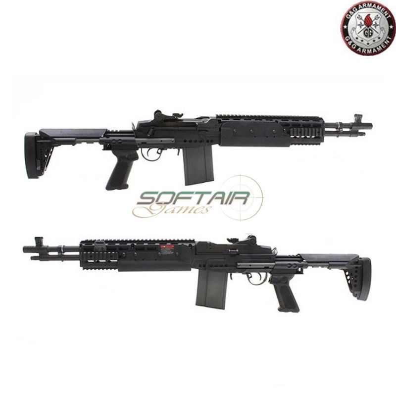 M14 Ebr Short Version Full Metal G&g (gg014ebs)