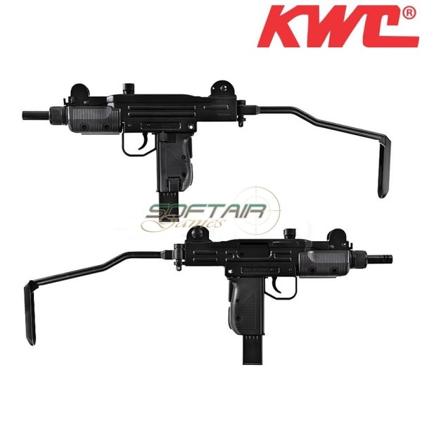 Co2 Smg Black Mini Uzi Kwc (kwc-kw-07)