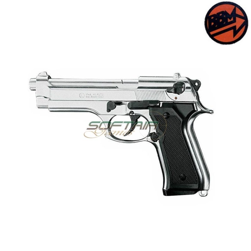 Blank Pistol 92 Black Caliber 9 Bruni (br-1305)