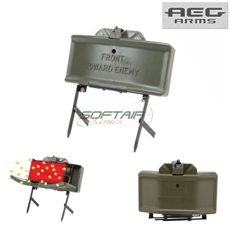Mina Anti Uomo Airsoft Claymore M18a1 A Filo Aeg Arms (aa-m18a1)