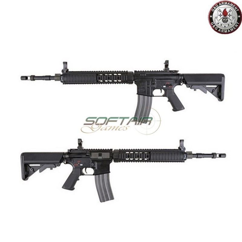 Fucile Aeg Lone Survivor Spr Mk12 Sniper Black G&g - Softair Games ...