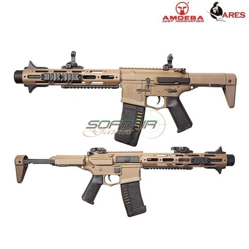 Electric Rifle Efcs Am-013 Dark Earth Assault Rifle Ares Amoeba