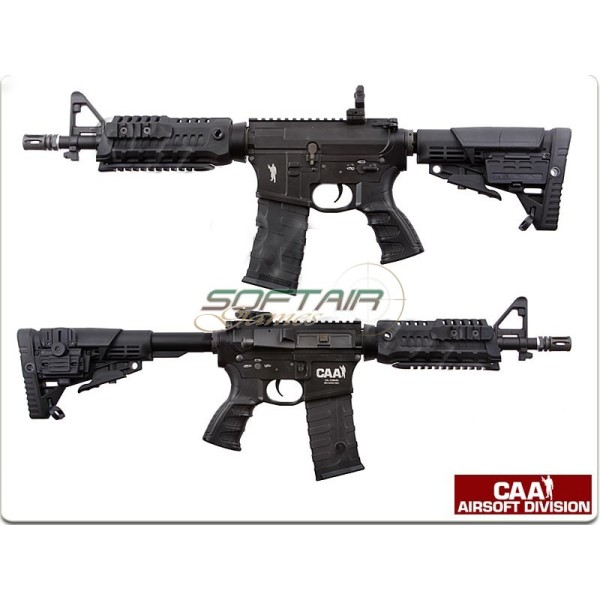 M451 Short Tactical Carbine Black Caa (cod.ag02bk) - Softair Games ...