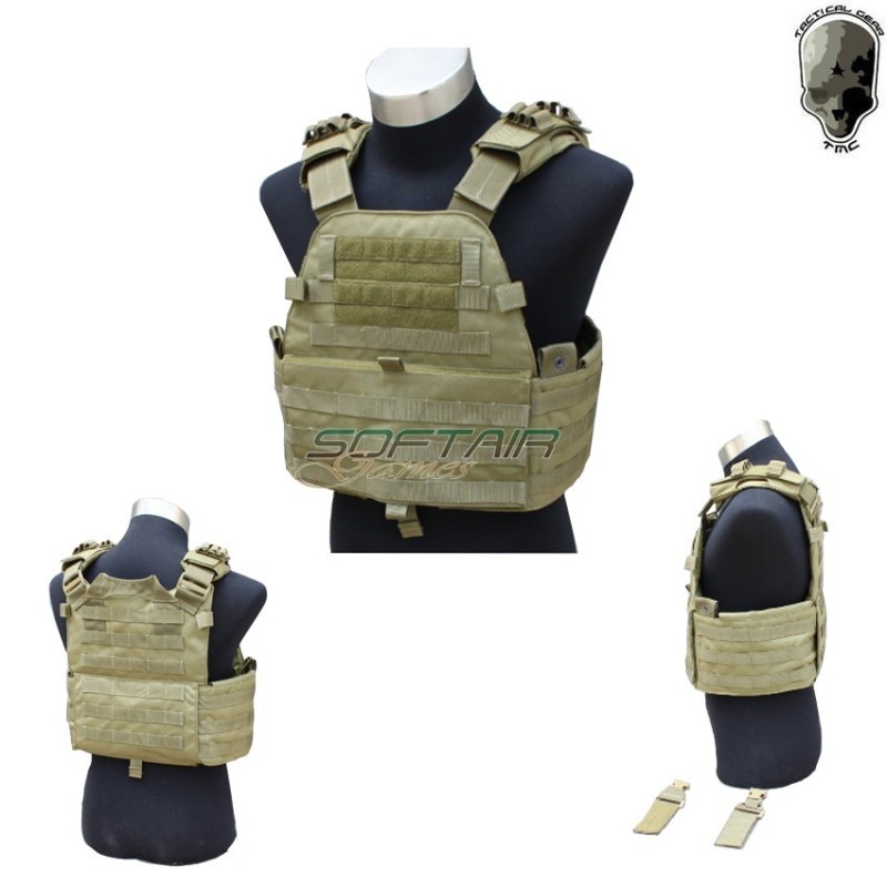 Mmac Assualt Eg Plate Carrier Matte Coyote Brown Tmc (tmc-1781-cb)