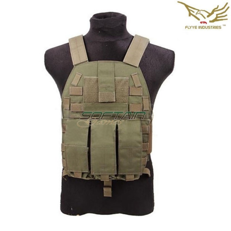 Vest 6094 Slick Carrier Olive Drab Flyye Industries (fy-vt-m023-od)