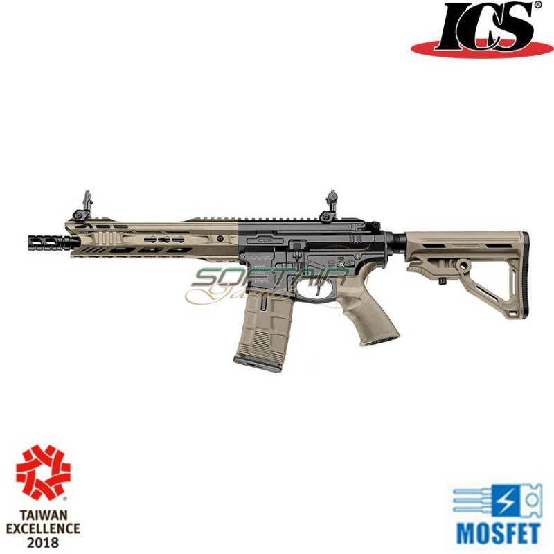 Electric Rifle Blowback Cxp Mars Full Metal Komodo Black Ics (ics-300)