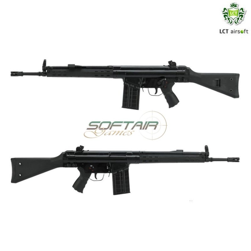Electric Rifle G3a3 Lc-3 Full Size Acciaio Black Lct (lct-lc3a3-bk)