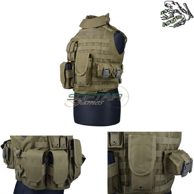 Iba Tactical Vest Olive Drab Frog Industries® (fi-009886)