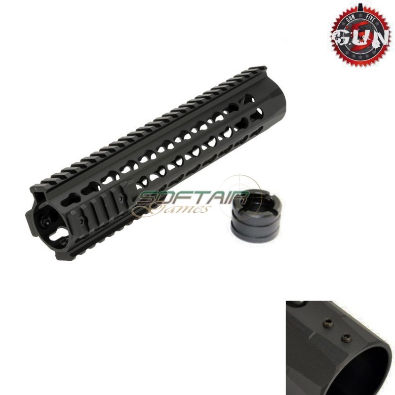 Handguard Urx 4 In Alluminio Cnc Black Gun Five