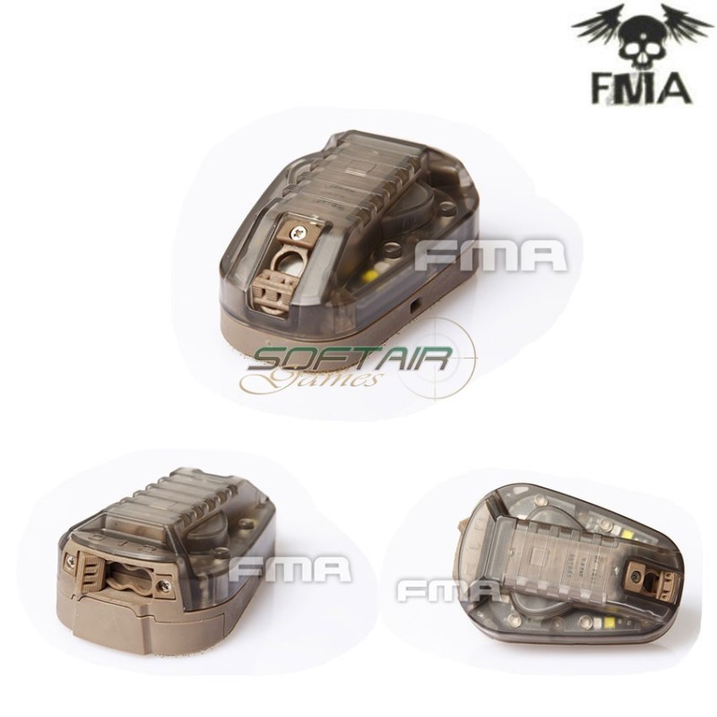 Hel-star 6 Gen Iii Dark Earth With Green/ir Light/strobe Fma