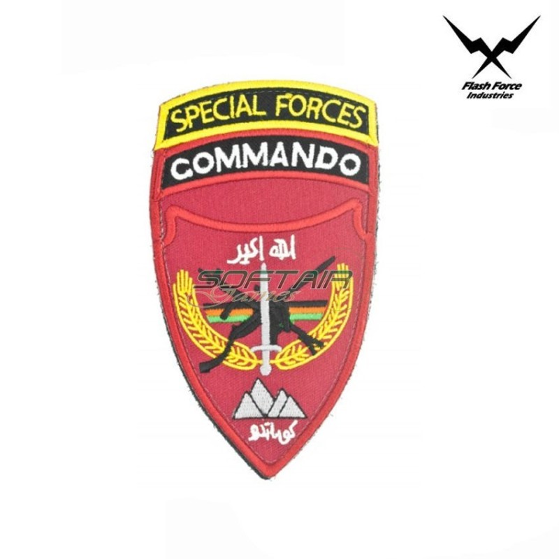 Patch Ricamata Afghan Commando Special Force Type B Flash Force
