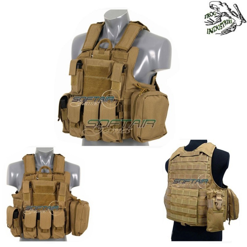 Usmc Ciras Maritime Recon Tan Frog Industries® (fi-047-tan) - Softair ...