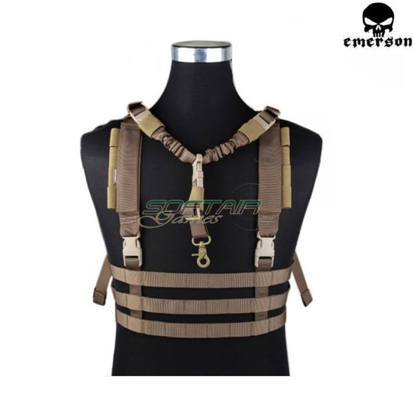 Low Profile Chest Rig Molle System Emerson