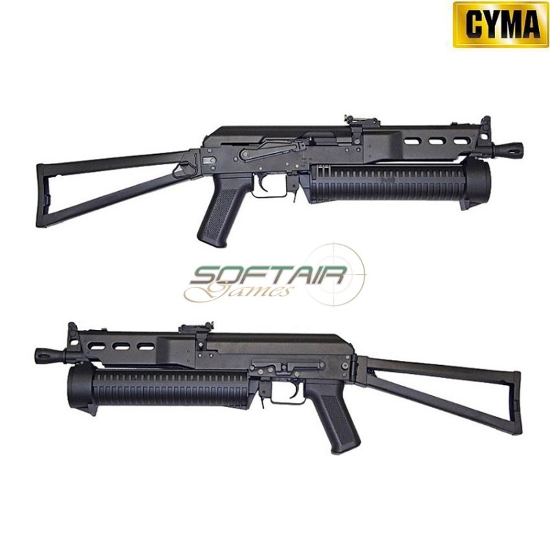 Electric Rifle Pp-19 Bizon Black Full Metal Cyma (cm-cm058)
