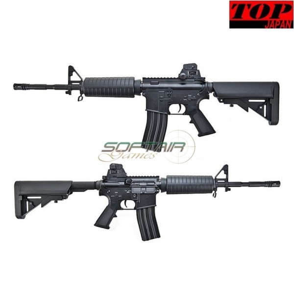 Fucile elettrico m4a1 carbine ejection uem black top (top-ebb-m4)
