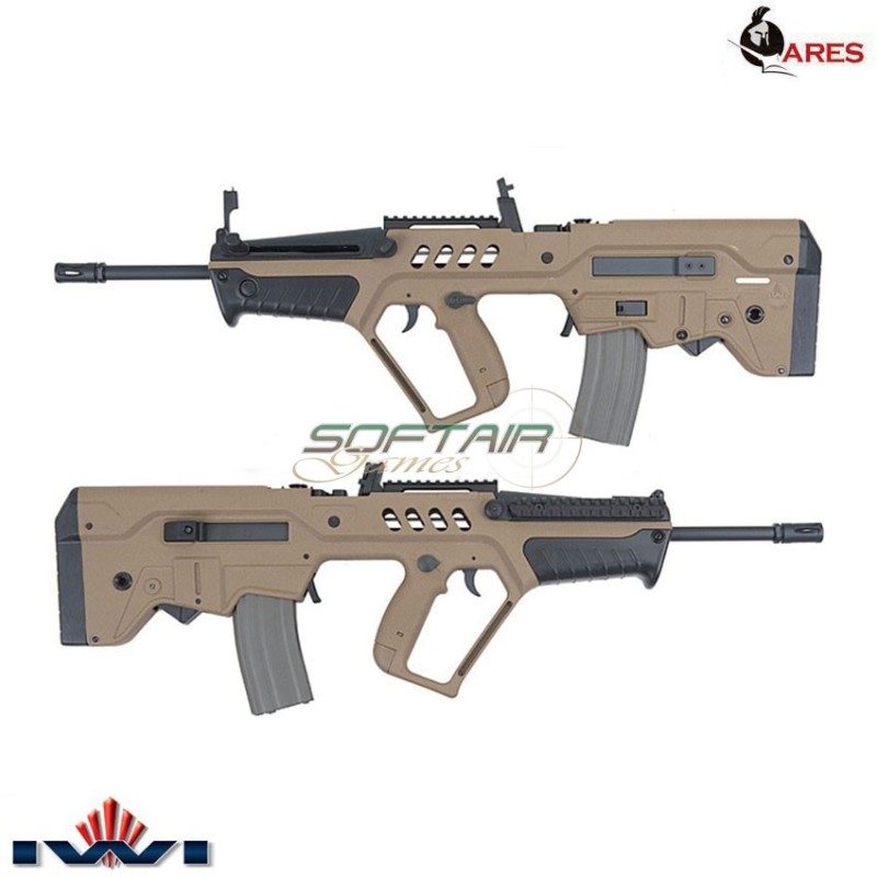 Electric rifle Tavor Tar 21 Tan Long Ares (ar-036)