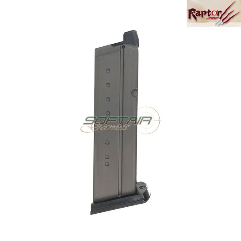 25bb gas magazine for pistol mp443 grach raptor (rpt-mp443-mg)