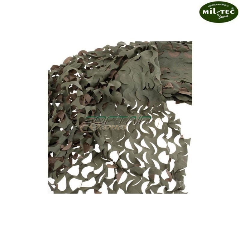 Rete camouflage basic light 1.4x3m. woodland mil-tec (14461020 ...