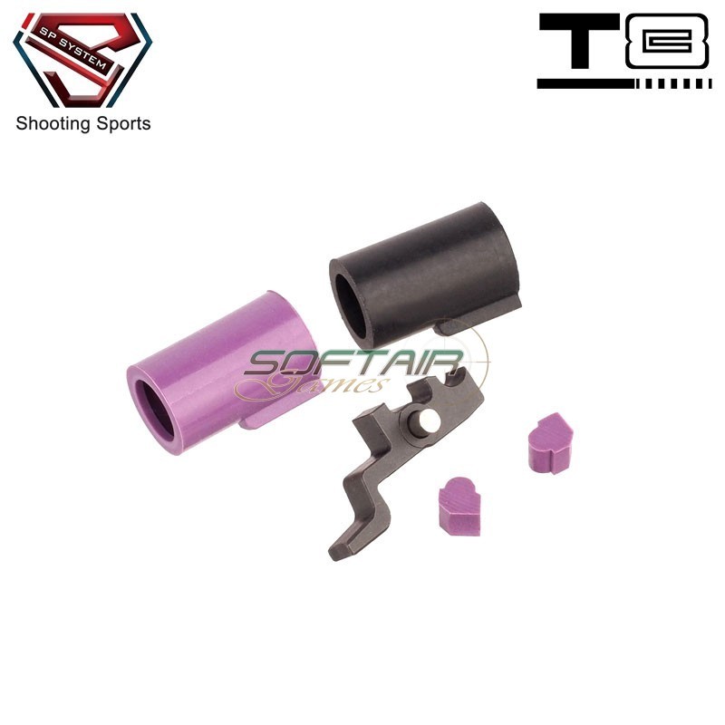 Flat Hop up Arms set V2 for MWS M4 GBB T8 SP System - Softair Games ...