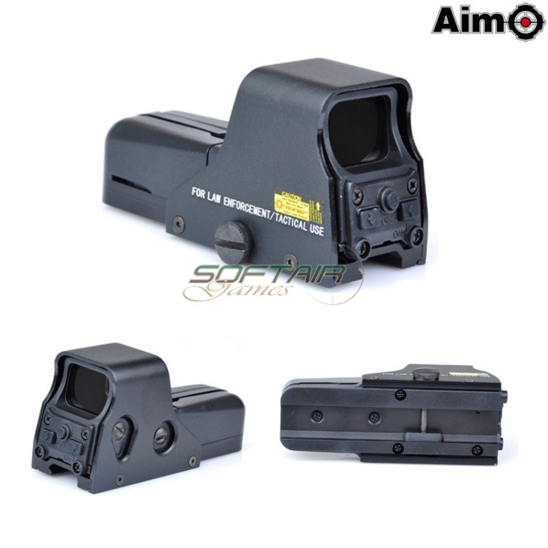 Eotech 552 Style Red Dot Black Aim-o (ao5018-bk)
