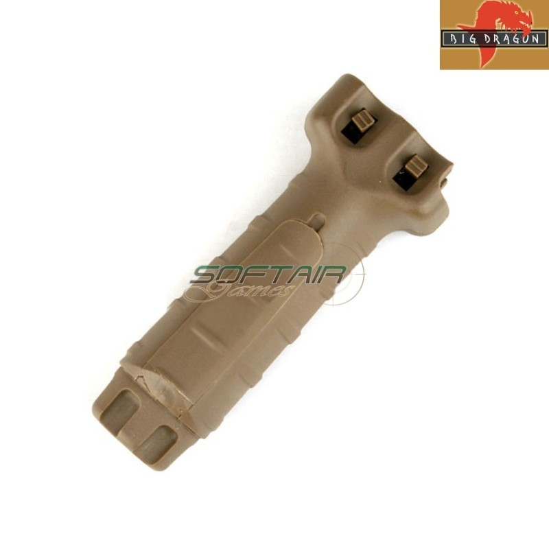 Stubby Style Tango Down Vertical Grip Long Tan Big Dragon (bd3618)